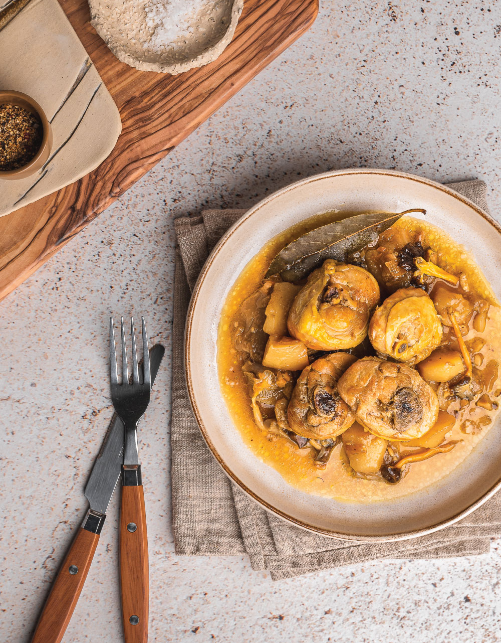 Delicias de pollo guisadas - Bon Pollo